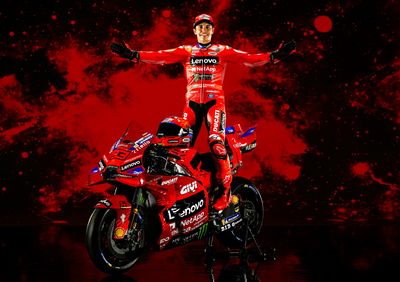 FOTO: Francesco Bagnaia dan Marc Marquez Perkenalkan Livery Ducati MotoGP 2025 | MotoGP | Crash.net
